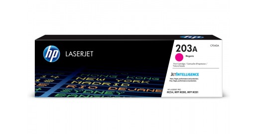 Toner Hp 203A MAGENTA - DARTY Réunion