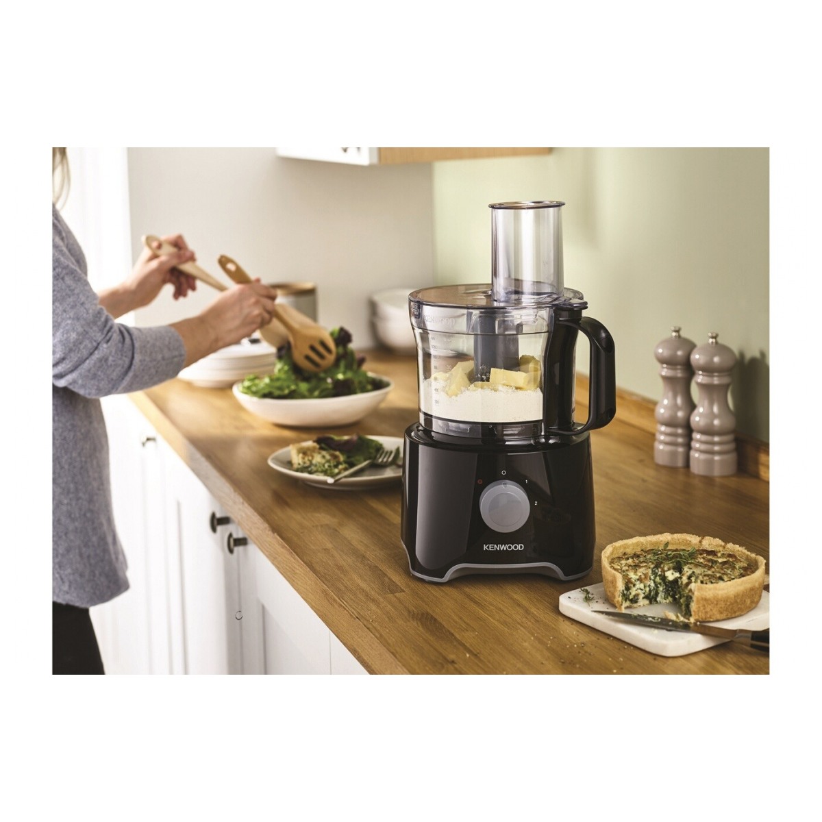 Robot multifonction Kenwood FDP302 BK MULTIPRO COMPACT - DARTY Réunion