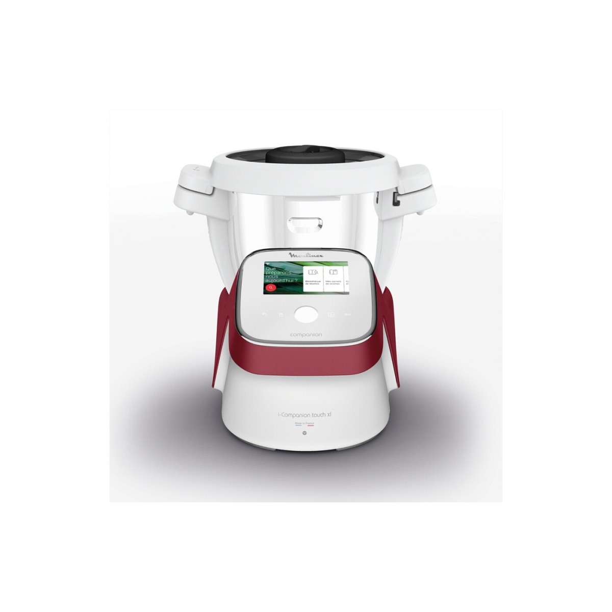 Robot cuiseur Moulinex I-Companion Touch XL Rouge HF934510 - DARTY Réunion