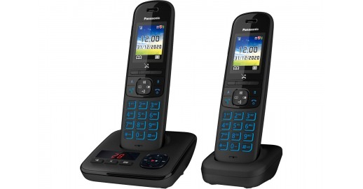 Téléphone fixe Panasonic KX-TGH722FRB - DARTY Réunion